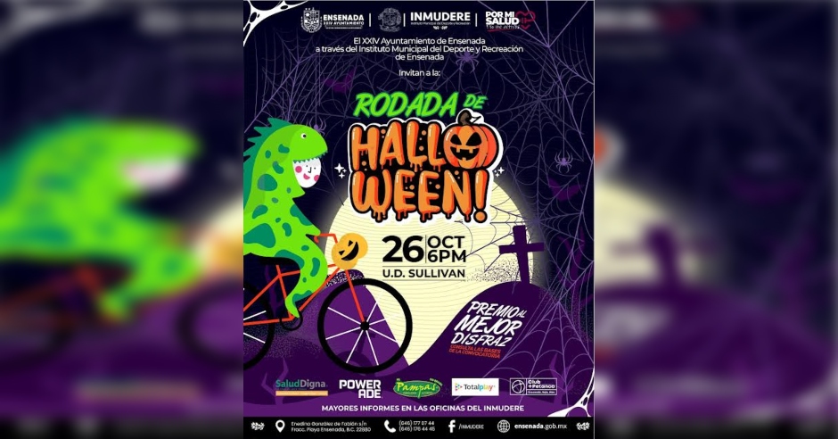 Invita INMUDERE a una emocionante "Rodada de Halloween" 6K - Uniradio ...