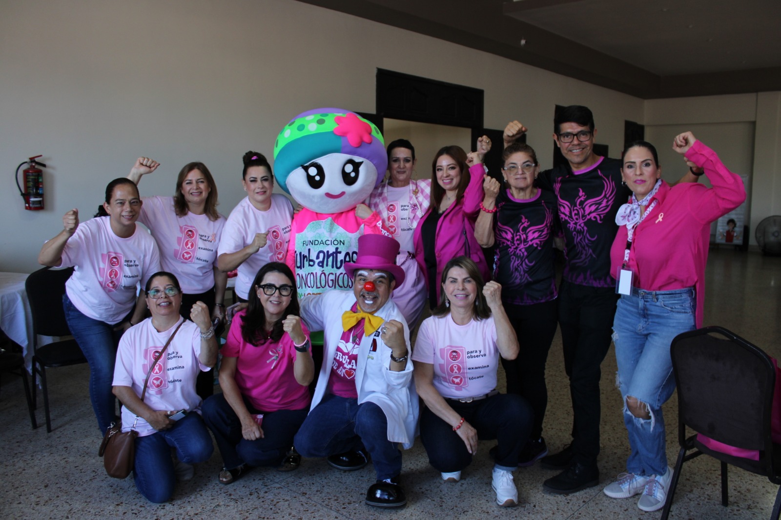 Cercan integrantes de la JSST información preventiva de cáncer en la ...