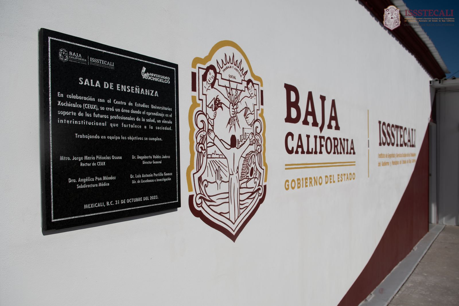 Inaugura ISSSTECALI aula de enseñanza en Hospital Mexicali - Uniradio ...