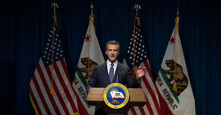 Gobernador Newsom honra al suboficial caído del Sheriff de Los Ángeles ...