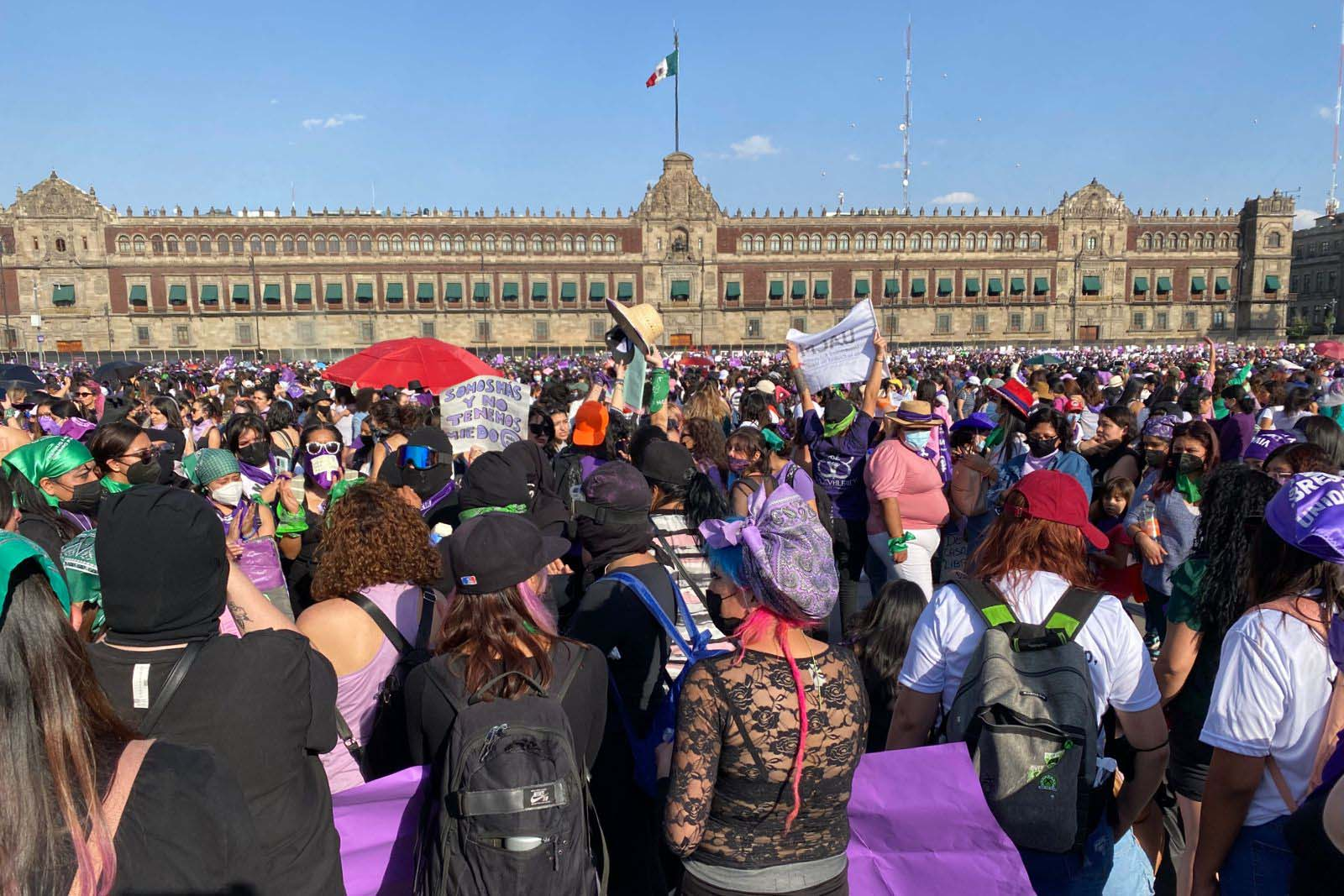 Advierte AMLO sobre violencia de personas "infiltradas" en marcha del ...