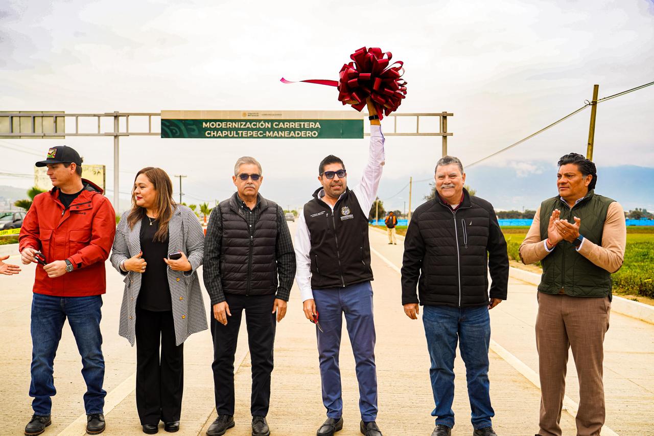 Inaugura alcalde Armando Ayala la modernización del tramo carretero ...