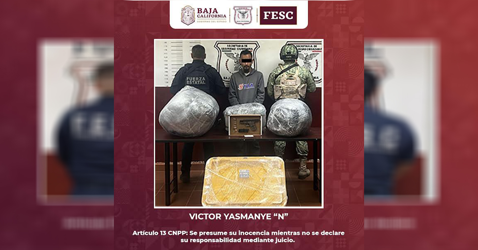 Aseguran más de 40 kg de marihuana Fuerza Estatal y SEDENA en Tecate - Uniradio Informa Baja ...