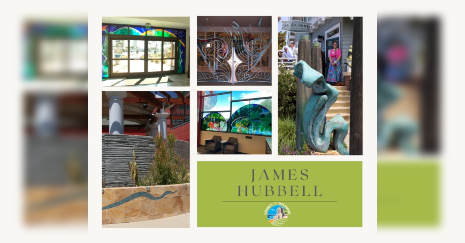 Las bibliotecas del condado presentan obras de arte del difunto ...