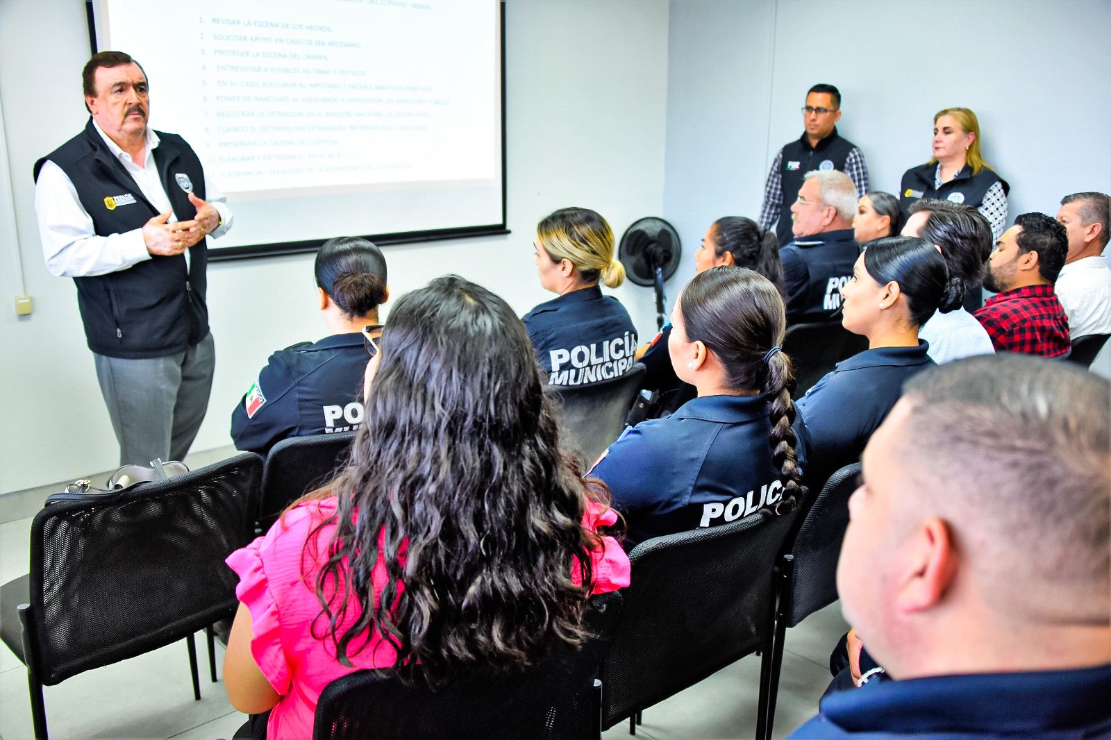 Reciben Policías Municipales Capacitación En Delitos Electorales