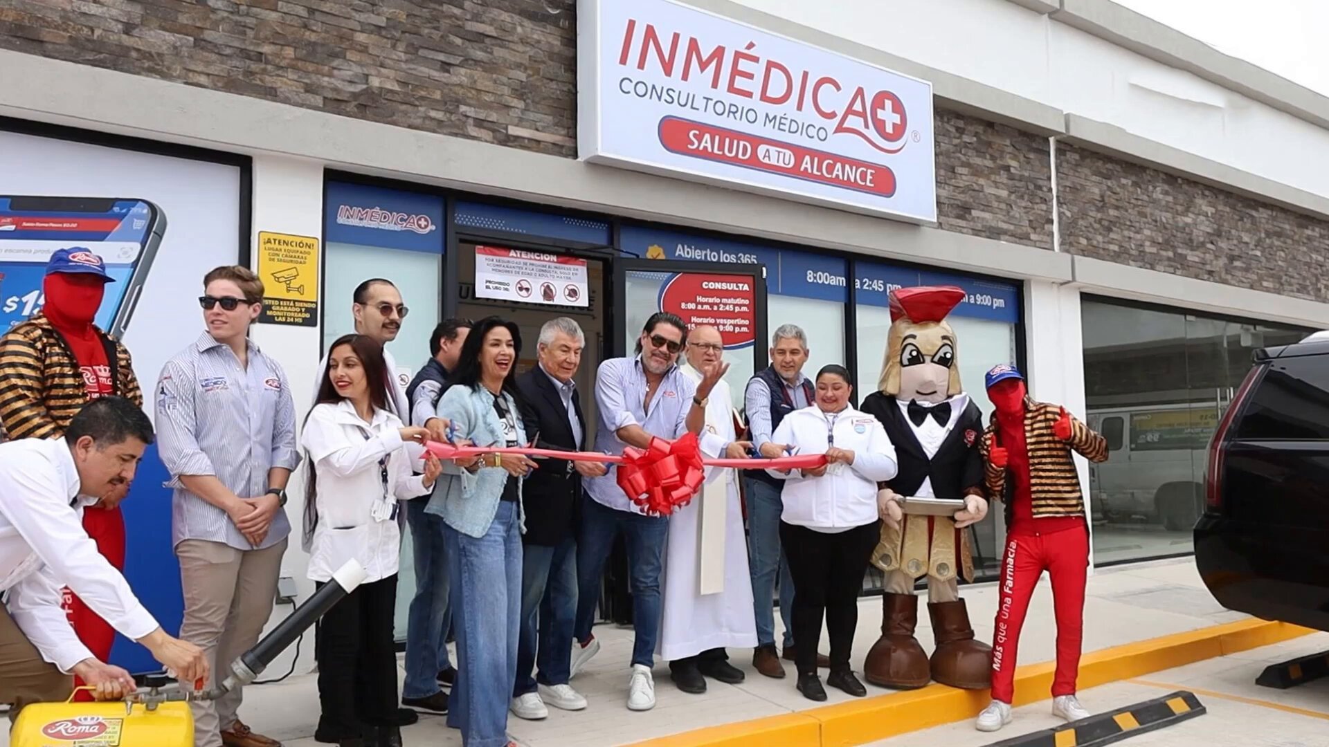 Inauguración de la nueva sucursal Brisas del Mar de Farmacias Roma - Uniradio Informa Baja ...