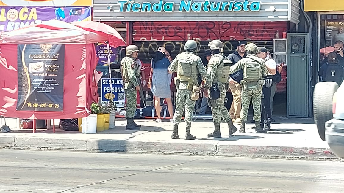 Se registra balacera en el Centro de Tijuana; hay varios heridos ...