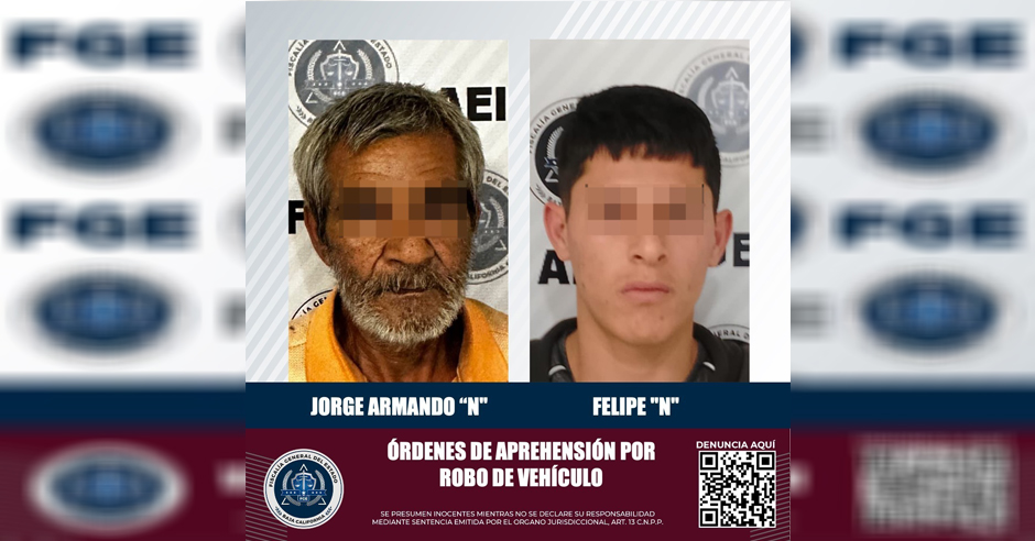 Por El Delito De Robo Equiparado De Vehículo Cumplimentan Agentes De