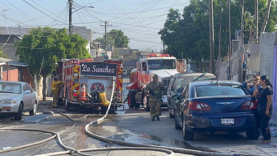 Incendio en la colonia Sánchez Taboada afectó cinco viviendas ...