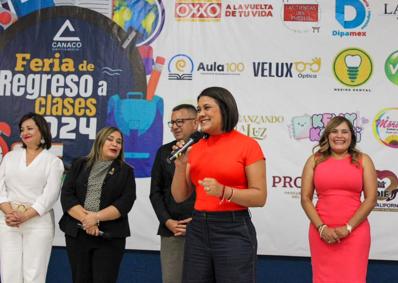 Participa titular de Inmujer BC en la feria de regreso a clases de ...
