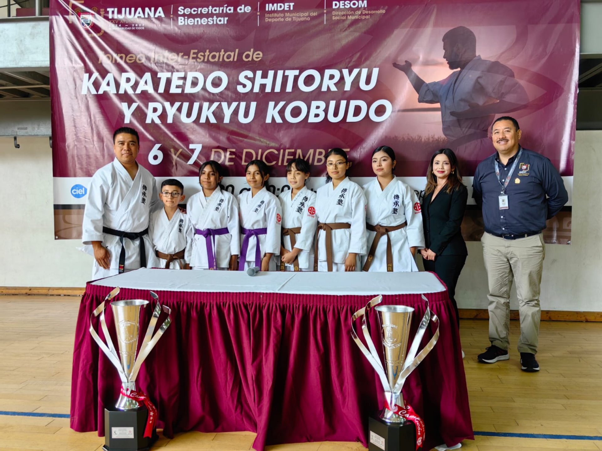 Apoya XXV Ayuntamiento de Tijuana Torneo Inter Estatal de Karate Do ...