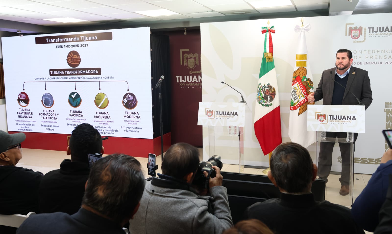 Avanza XXV Ayuntamiento hacia la transformación de Tijuana con el Plan ...