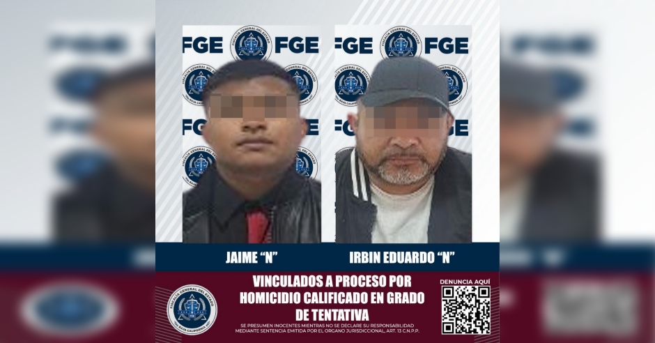 FGE obtiene vinculación a proceso para dos imputados por homicidio calificado en grado de ...