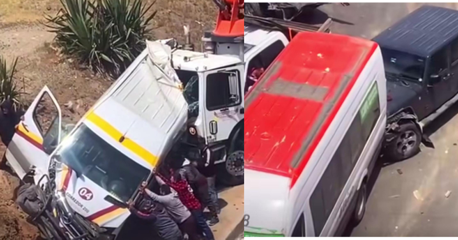 Accidente vial con seis vehículos deja 12 personas lesionadas ...