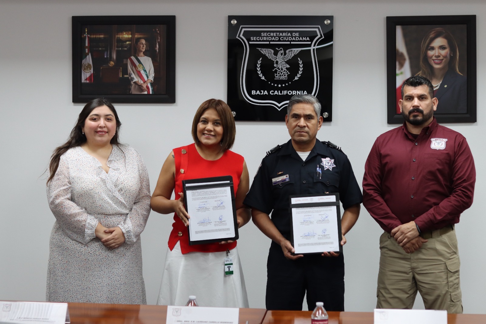 SSCBC e InMujer consolidan esfuerzos para proteger a las mujeres en ...