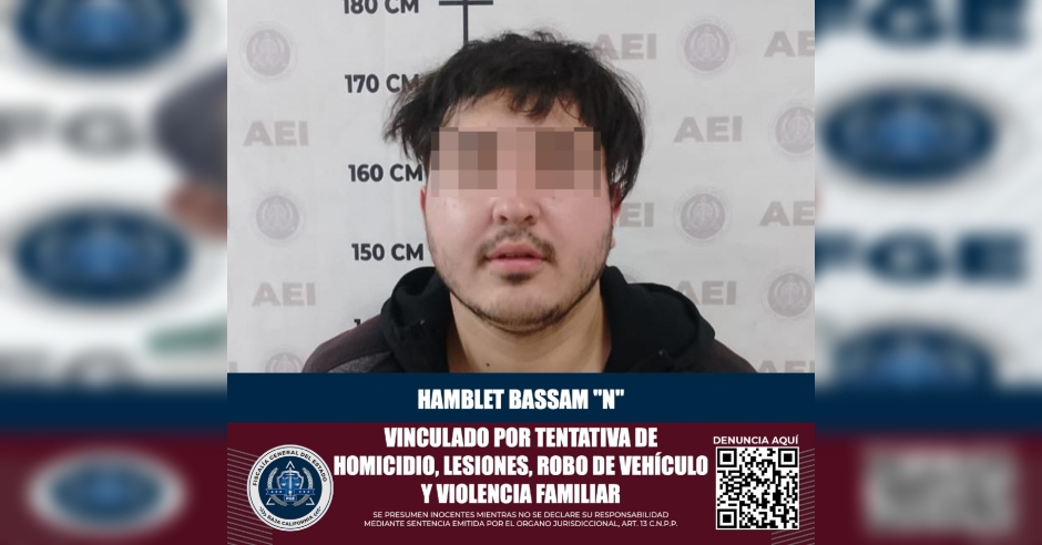 FGE logra vinculación a proceso de un masculino por tentativa de homicidio, lesiones calificadas ...