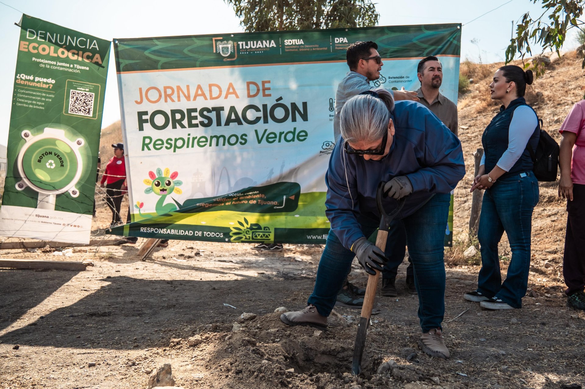 Realiza Gobierno de Tijuana macro jornada de forestación 'Respiremos Verde' - Uniradio Informa ...