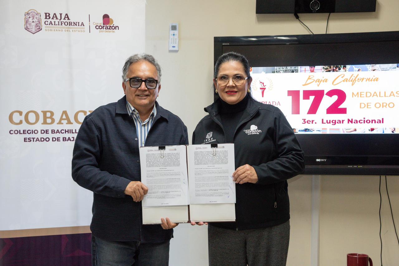Cobach BC e INDE firman convenio de colaboración para fortalecer la ...