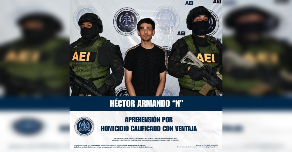 Cae "El Teca" en Tijuana: capturan a presunto sicario por homicidio a ...