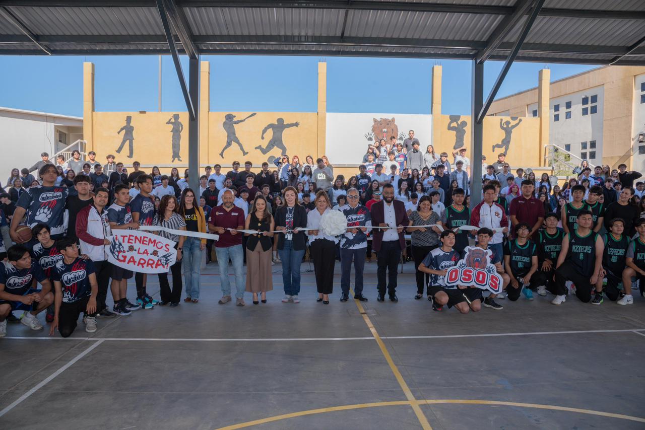 Inaugura Cobach BC techumbre en el plantel Miguel Hidalgo y Costilla ...