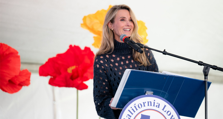 Jennifer Siebel Newsom lanza "California Love, California Strong" para ...